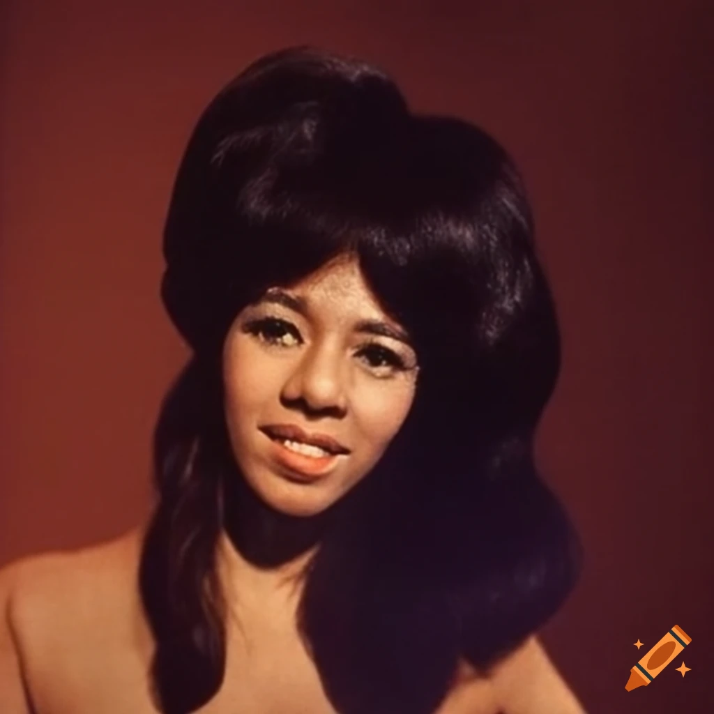 Estelle bennett of the ronettes in a sunset setting with wild flowers ...