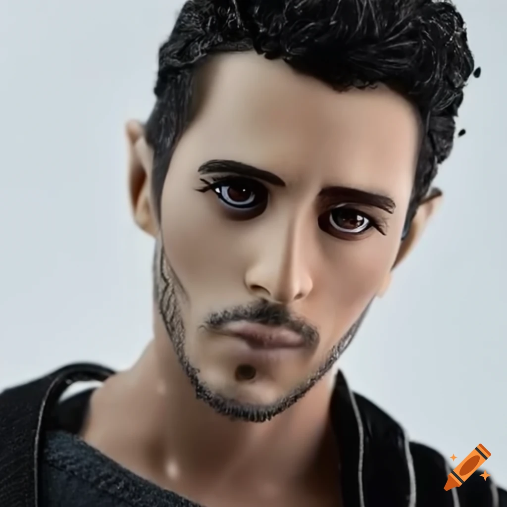 Tomer Capone as Frenchie from The Boys depicted as a realistic Barbie ...