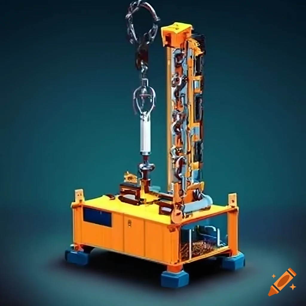 Automated rig for chain sling with feeding, inspection, measurement ...