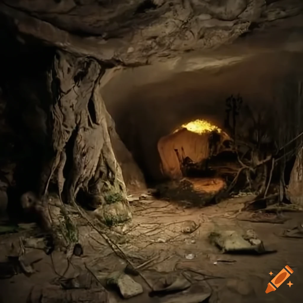 Post-apocalyptic world with scattered human communities amid nature's ...