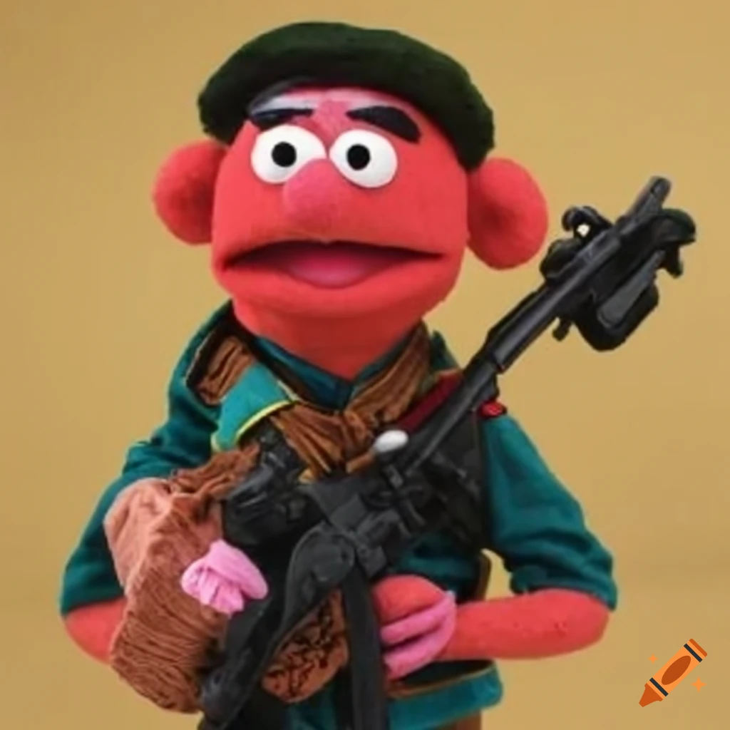 IDF Carmeli Brigade muppets on Craiyon