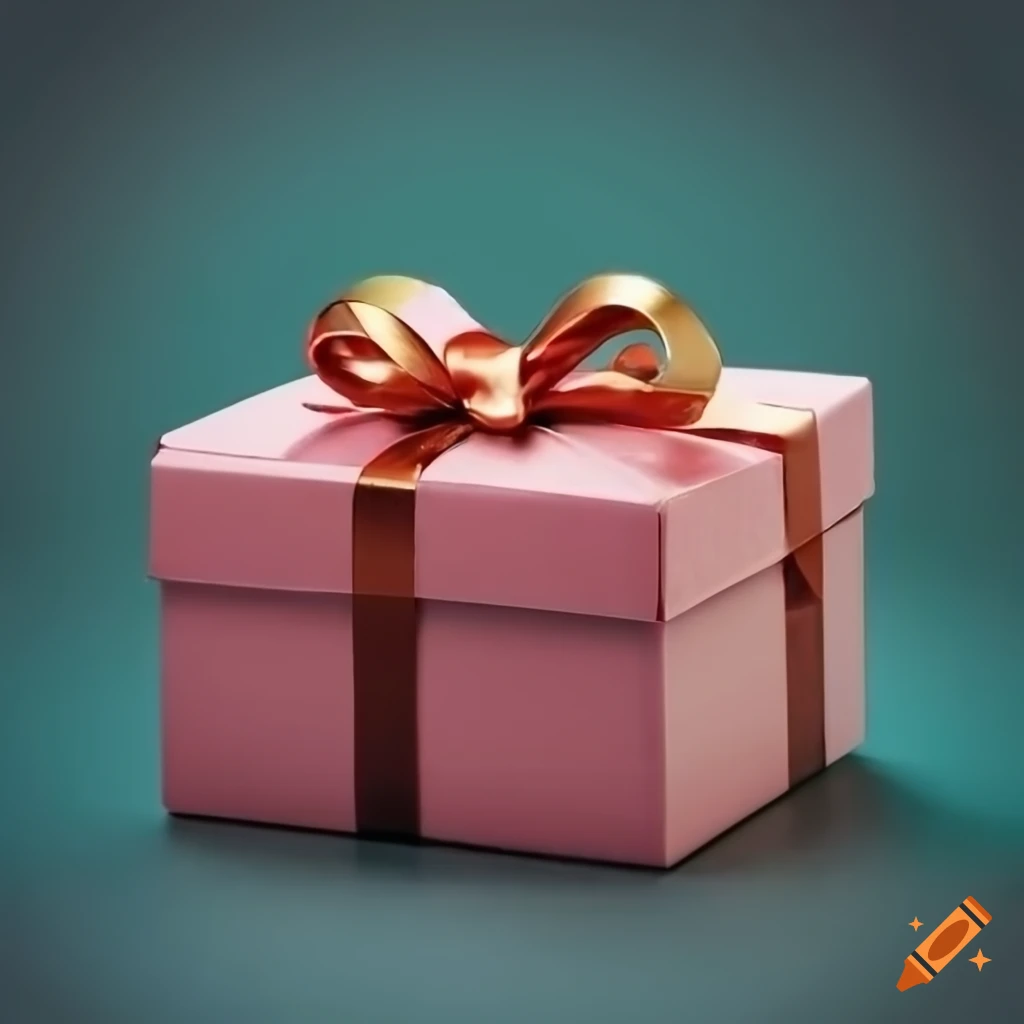 Pin gift box on Craiyon
