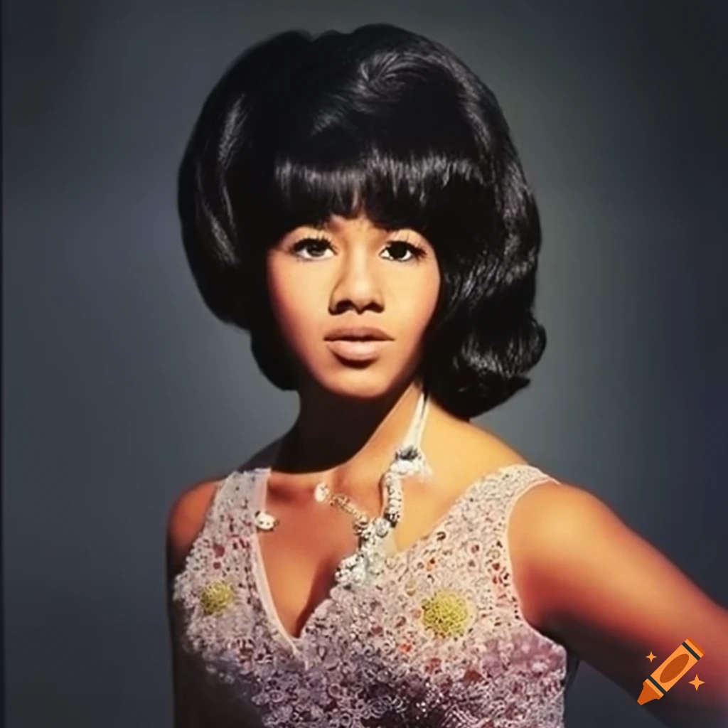 Estelle bennett of the ronettes in a sunset setting with wildflowers on ...