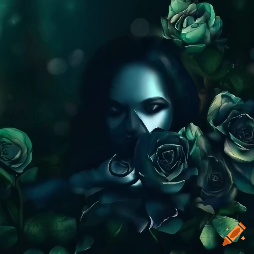 Portland International Rose Test Garden with bright roses and gothic ...