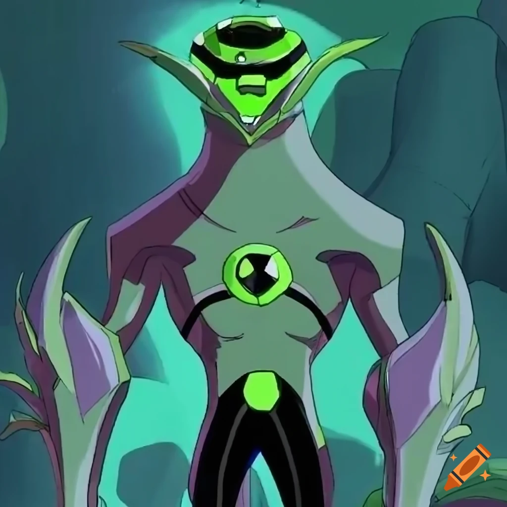 Fan-made ben 10 alien, floravex, a plant-like humanoid with blooming ...