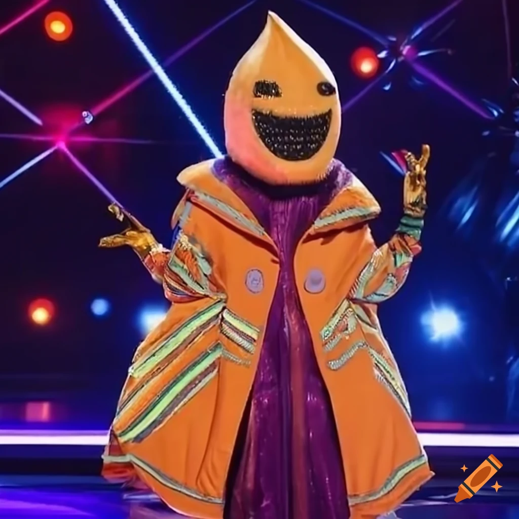 Mac tonight costume on the masked singer on Craiyon