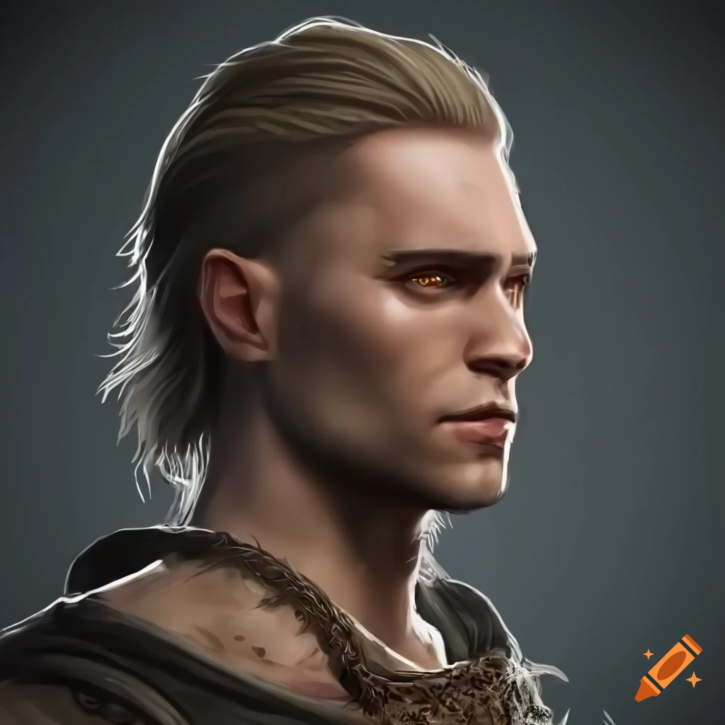 Handsome alien warrior with energy weapon in a cave on Craiyon