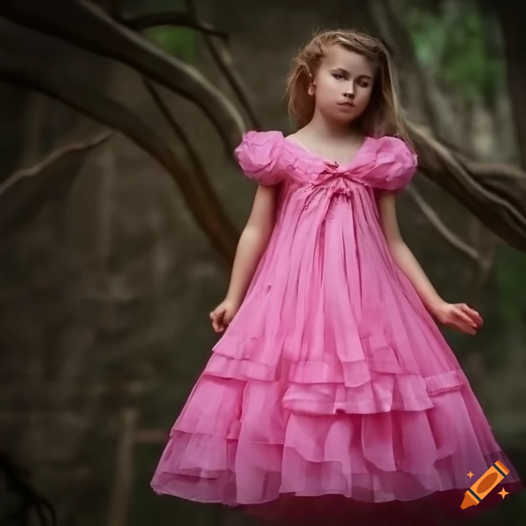 Oleander girl dress on Craiyon