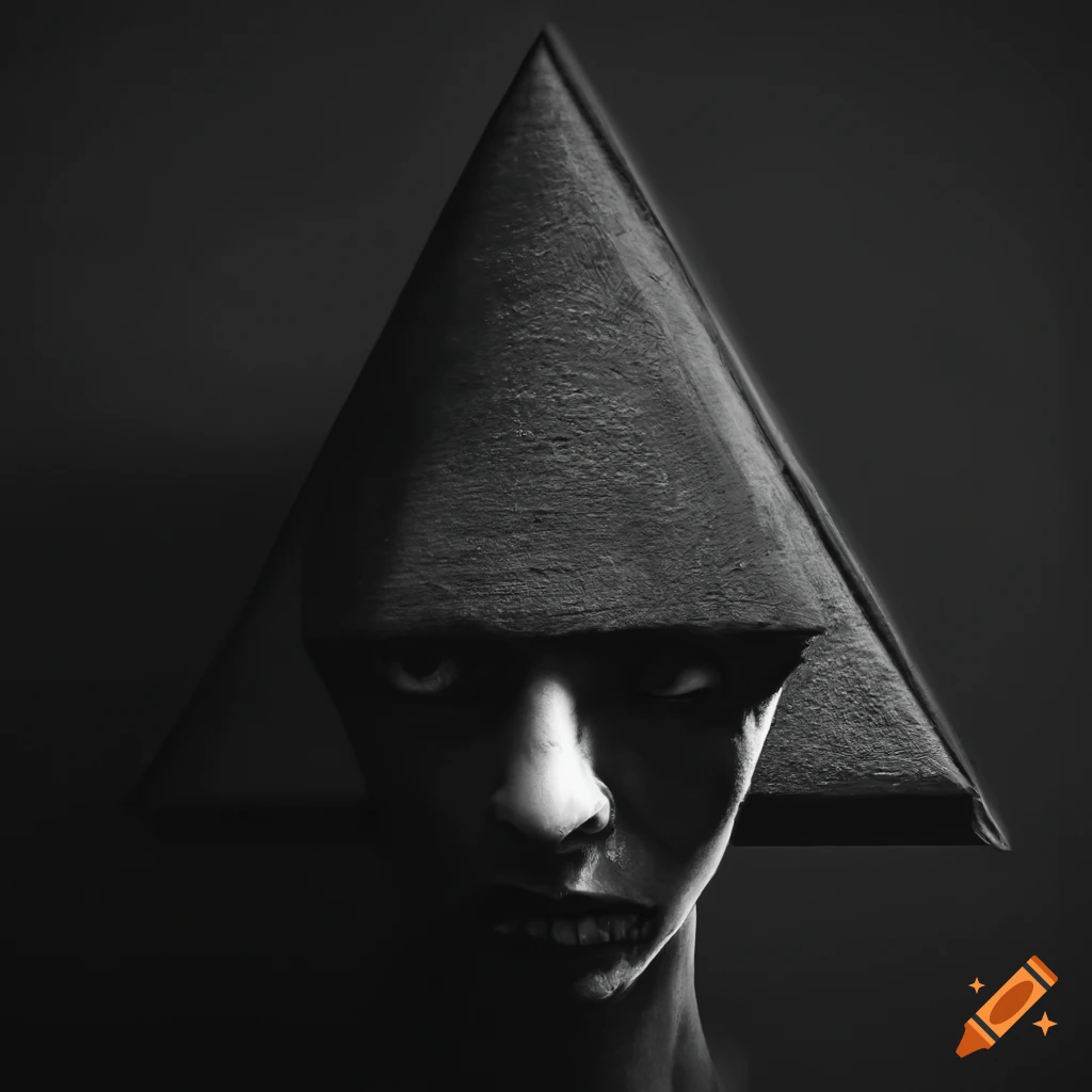 Black-and-white portraits with mystical symbolism and menacing stare on ...