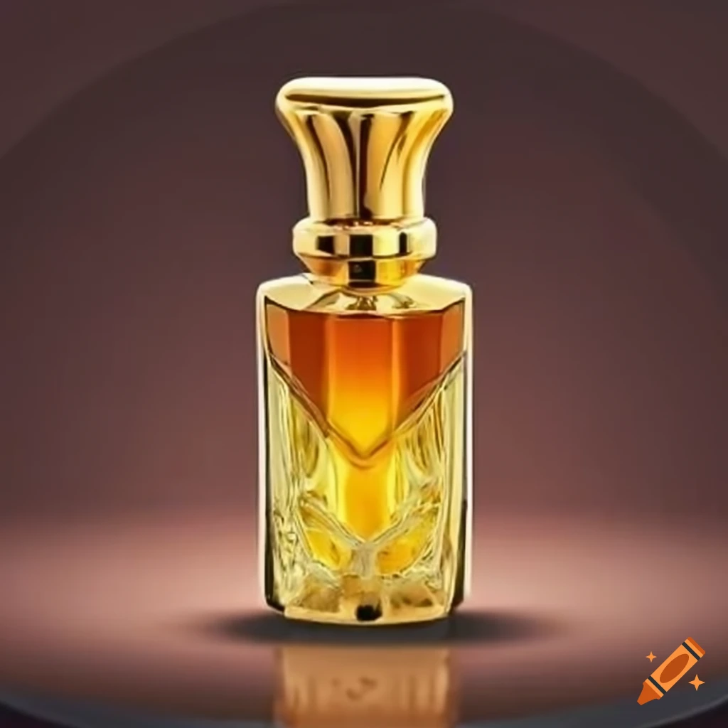 Attar bottle design of 'shaan' by razvi perfumes on Craiyon