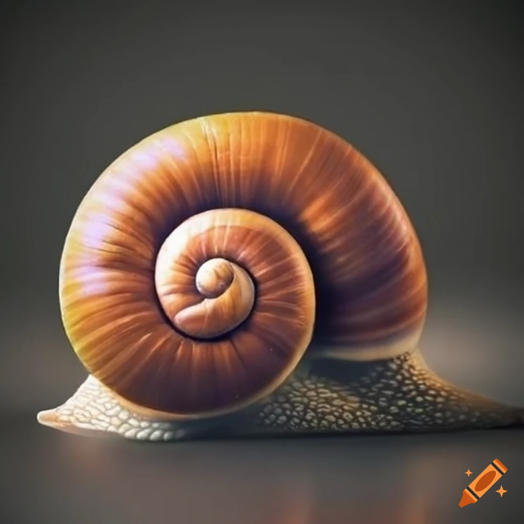 Speedy snail on Craiyon