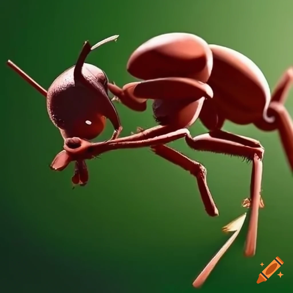 Ninja ants on Craiyon