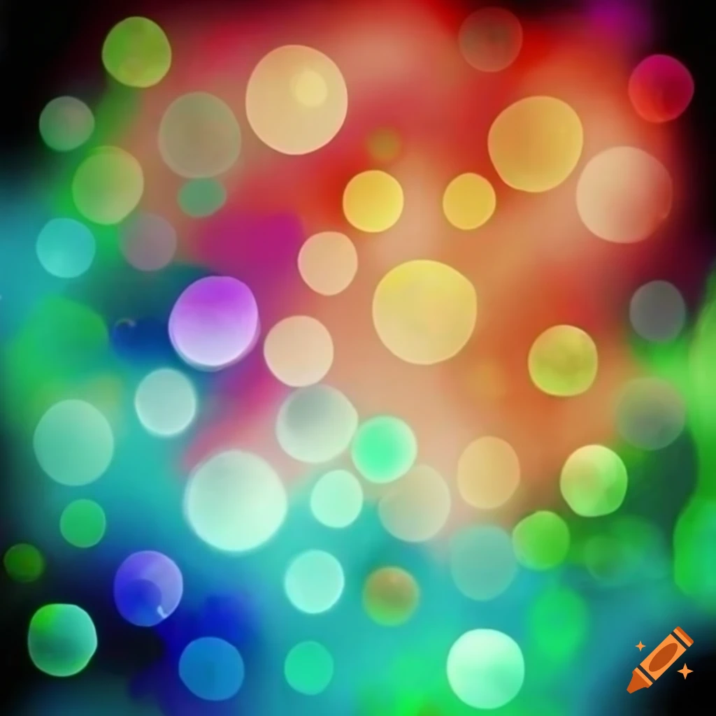 HoloGoth Bokeh art fusion of holographic, bokeh, and gothic aesthetics on Craiyon