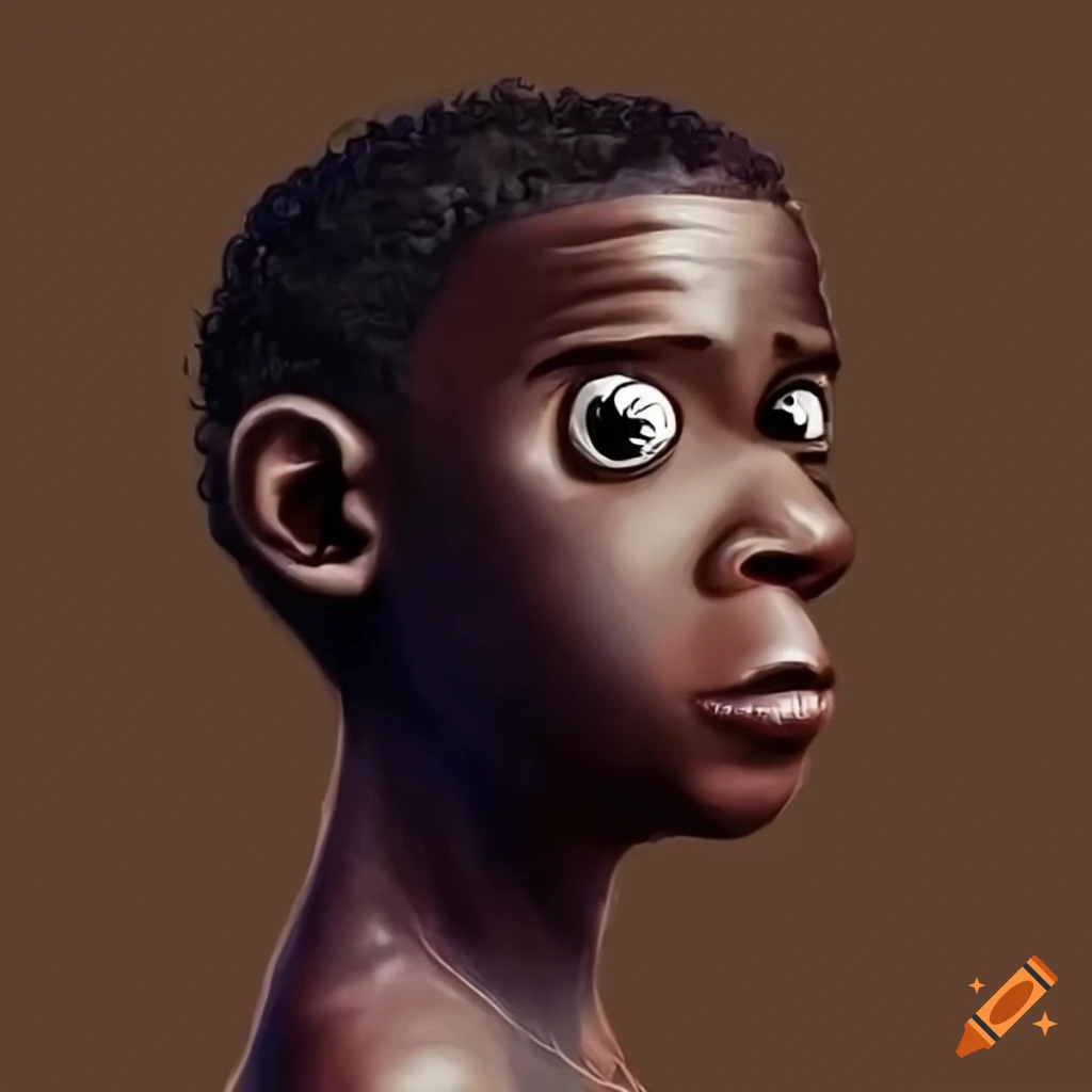 Transformation of a man into an anthropomorphic being with mythology ...