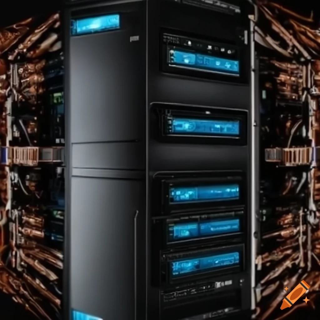 Managed WordPress Hosting for website performance with servers and network on Craiyon