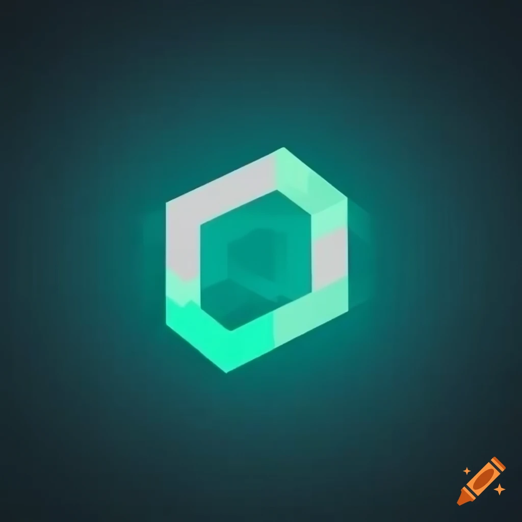 Logo with Minecraft-style 'Zeqa Cozmetics' in RTX background on Craiyon