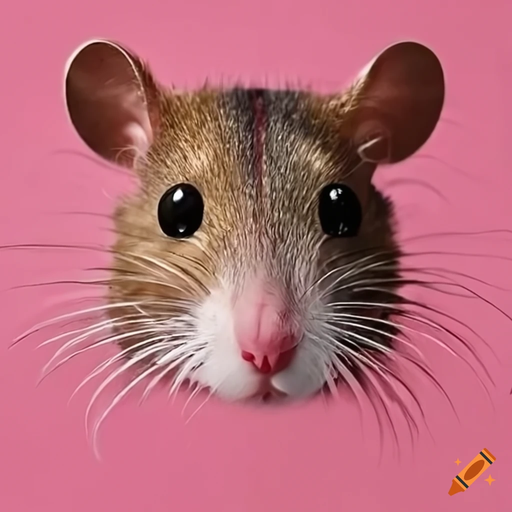 Funny rat face expression on Craiyon