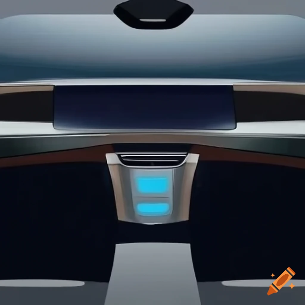 Luxurious cabin of the 2024 Saab 9-9X SUV with sleek dashboard design ...
