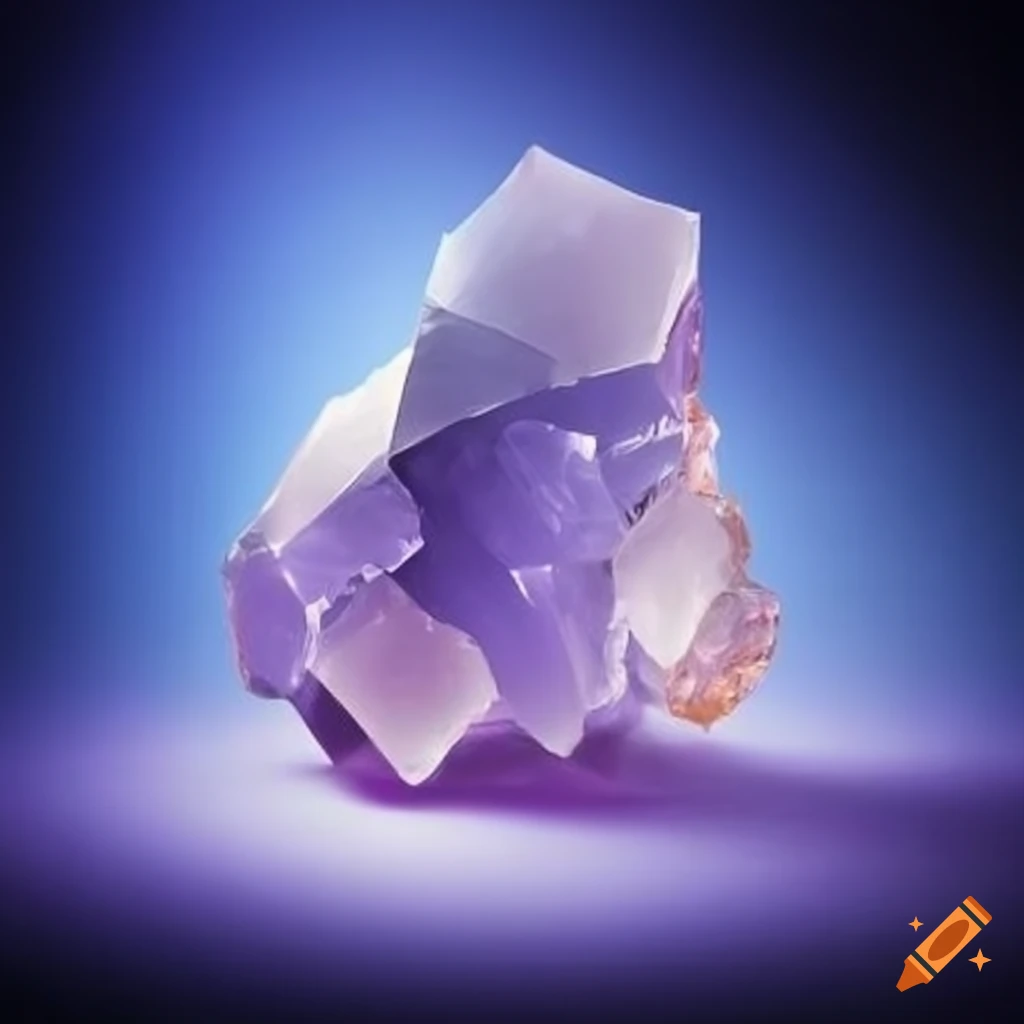 Broken crystal on Craiyon