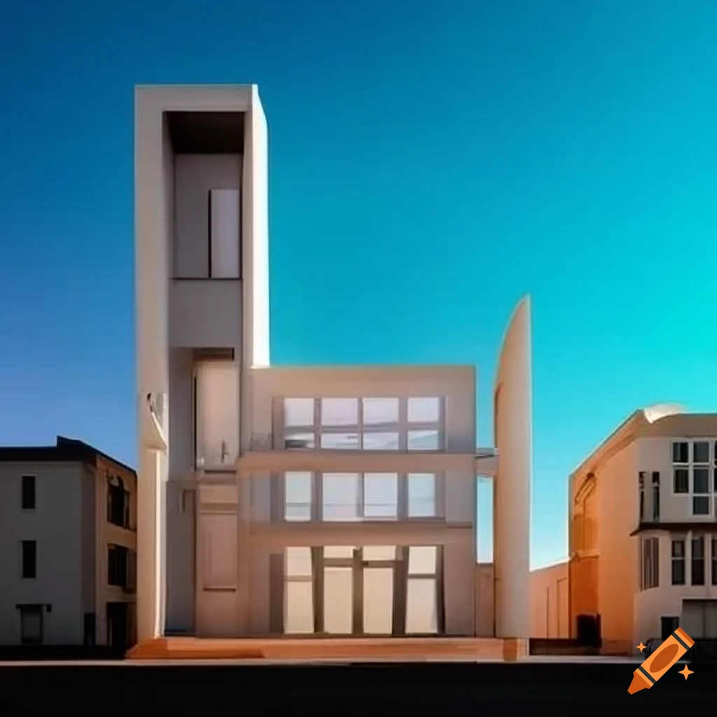 Architecture on Craiyon