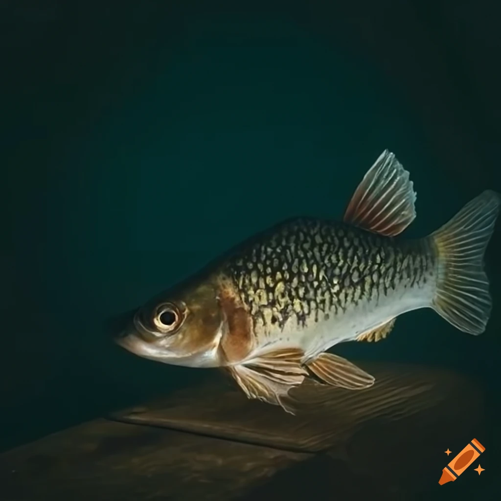 Realistic lake fish on Craiyon