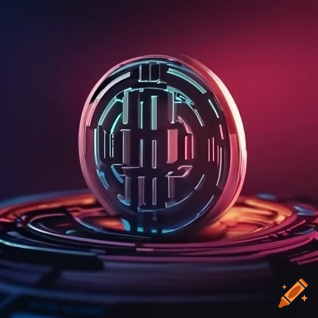 Cyber token on Craiyon