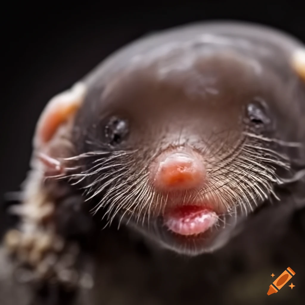 Baby mole on Craiyon