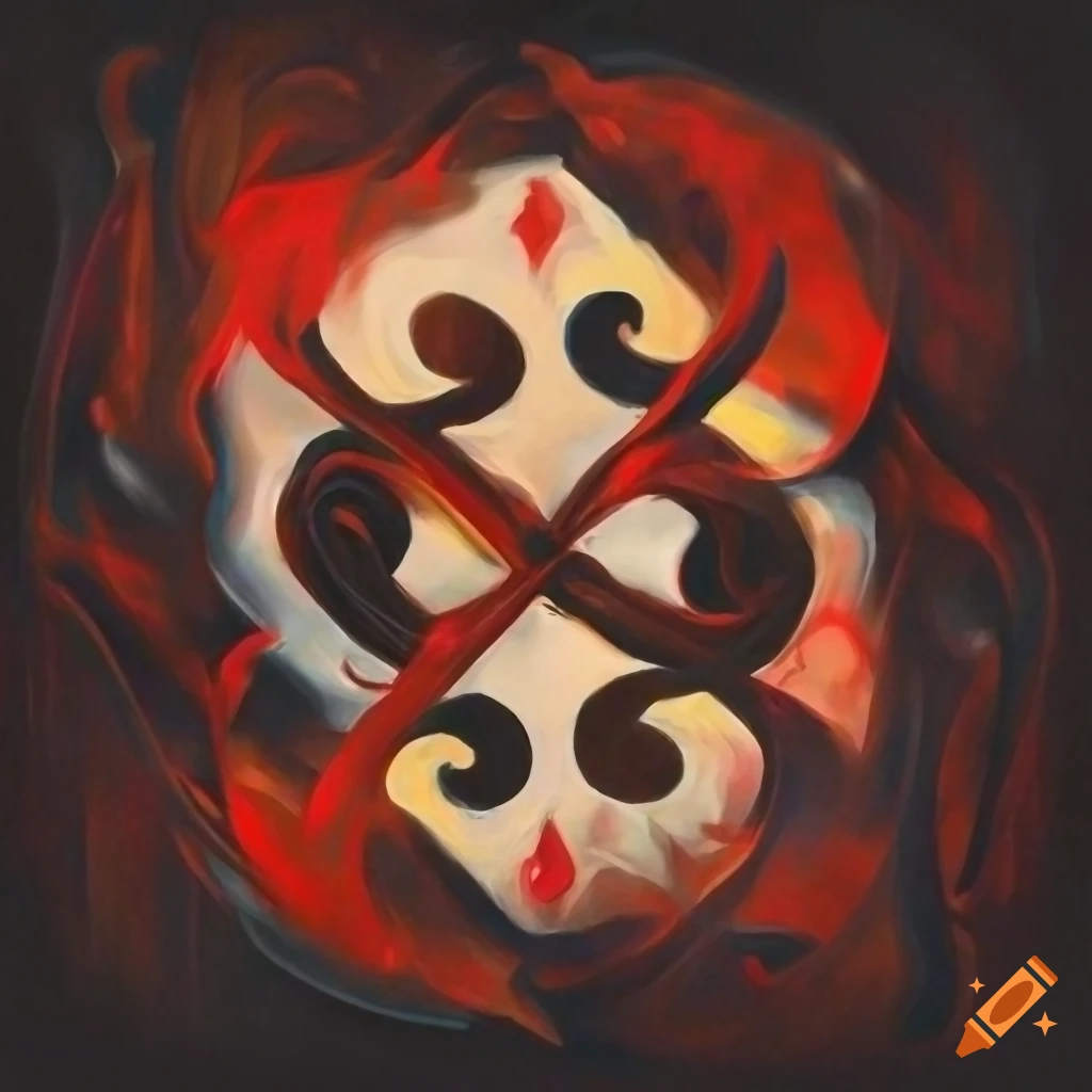 Blood Battles and Bounties logo for the BBB card game on Craiyon