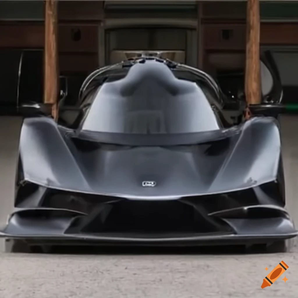 Hypercar powered by V20 engine on Craiyon