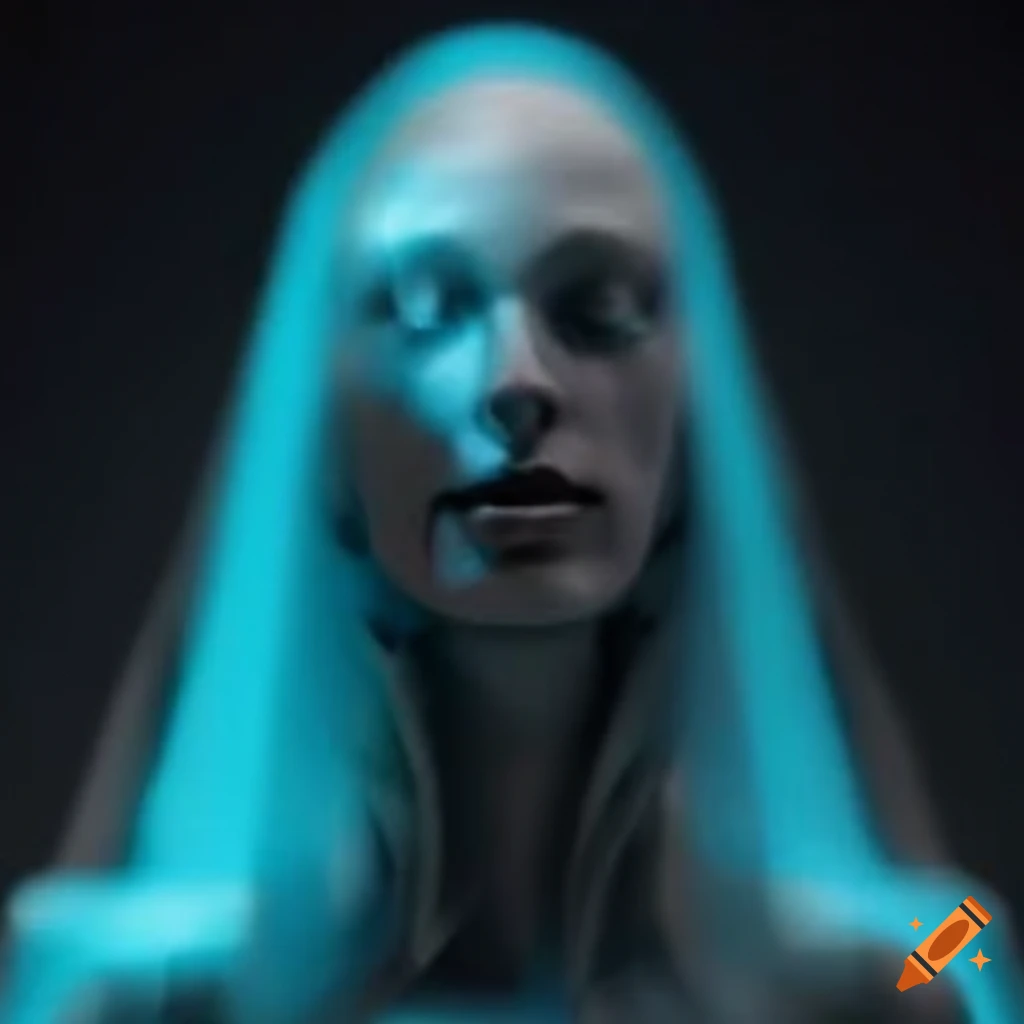 Futuristic reinterpretation of a religious messiah figure on Craiyon