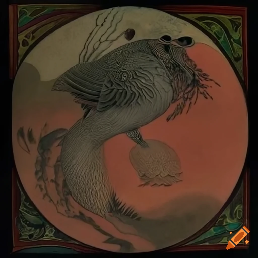 Illustration featuring native salish creature motifs and designs by ...