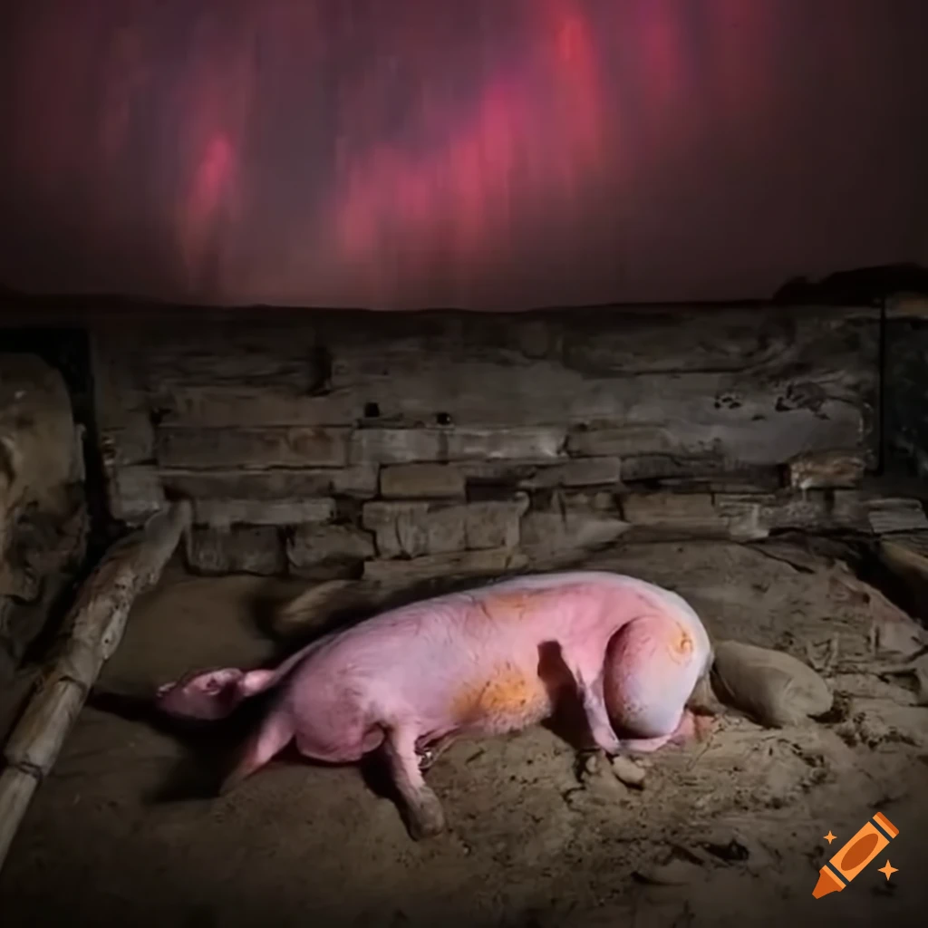 Pigs images created on Craiyon