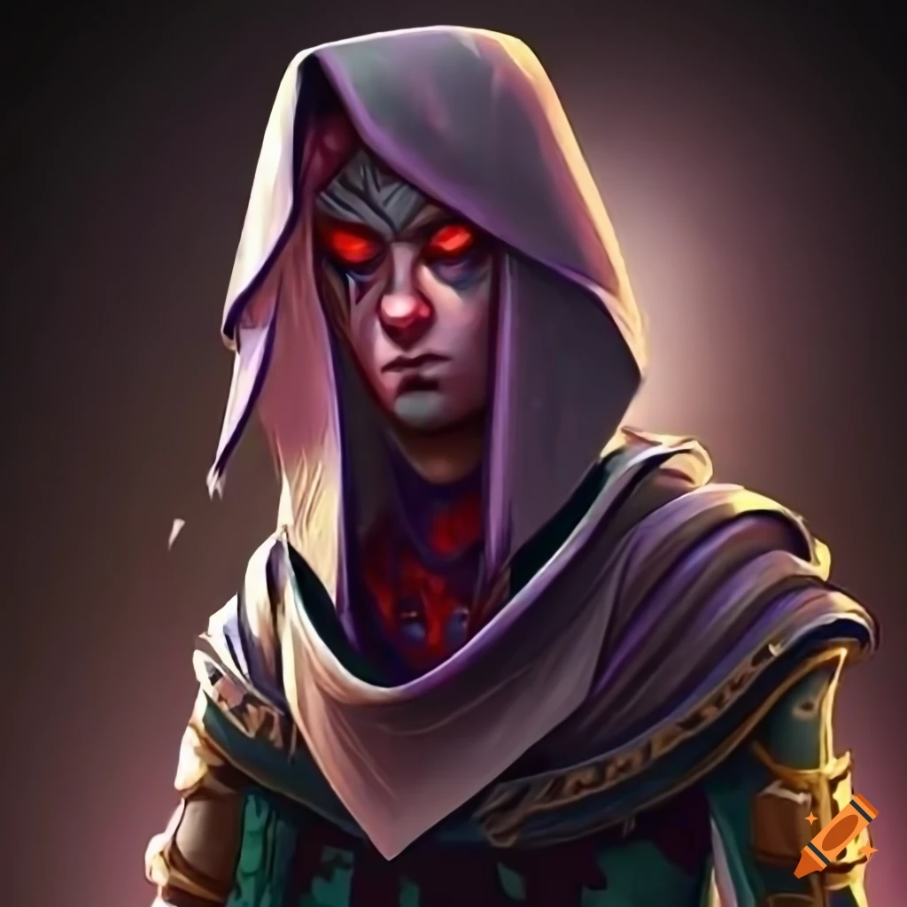 Seasoned rogue with the 'Unerring Eye' ability in a confident stance on ...