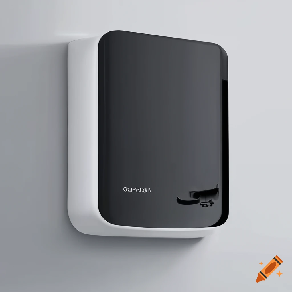 Wall mounted 2-in-1 air purifier and humidifier on Craiyon