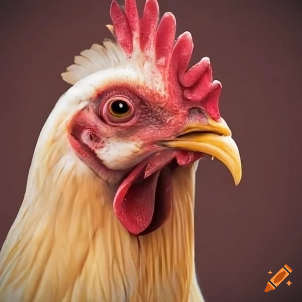 Magical chicken on Craiyon