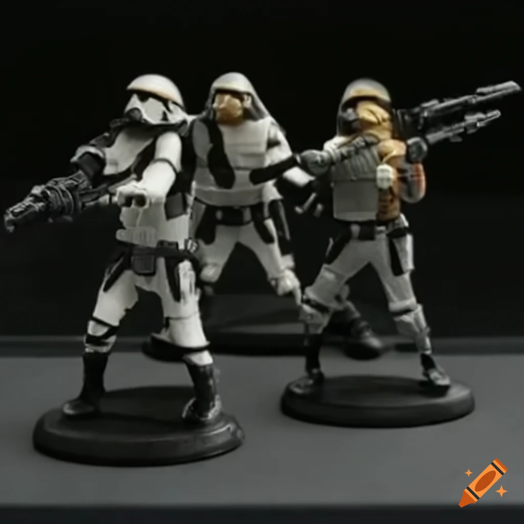 Star wars rebel troops on Craiyon