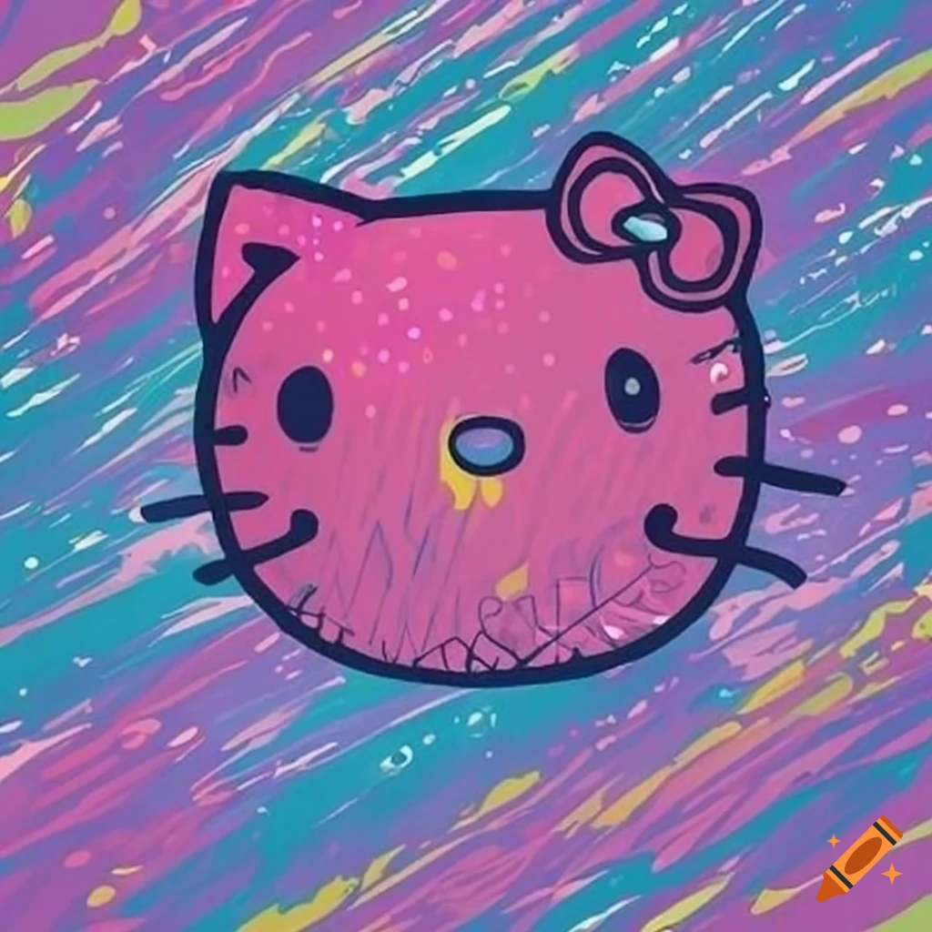 Hello Kitty images created on Craiyon