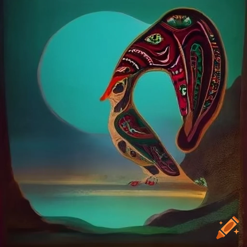Eden concept art with native Salish animal motifs and artistic styles ...
