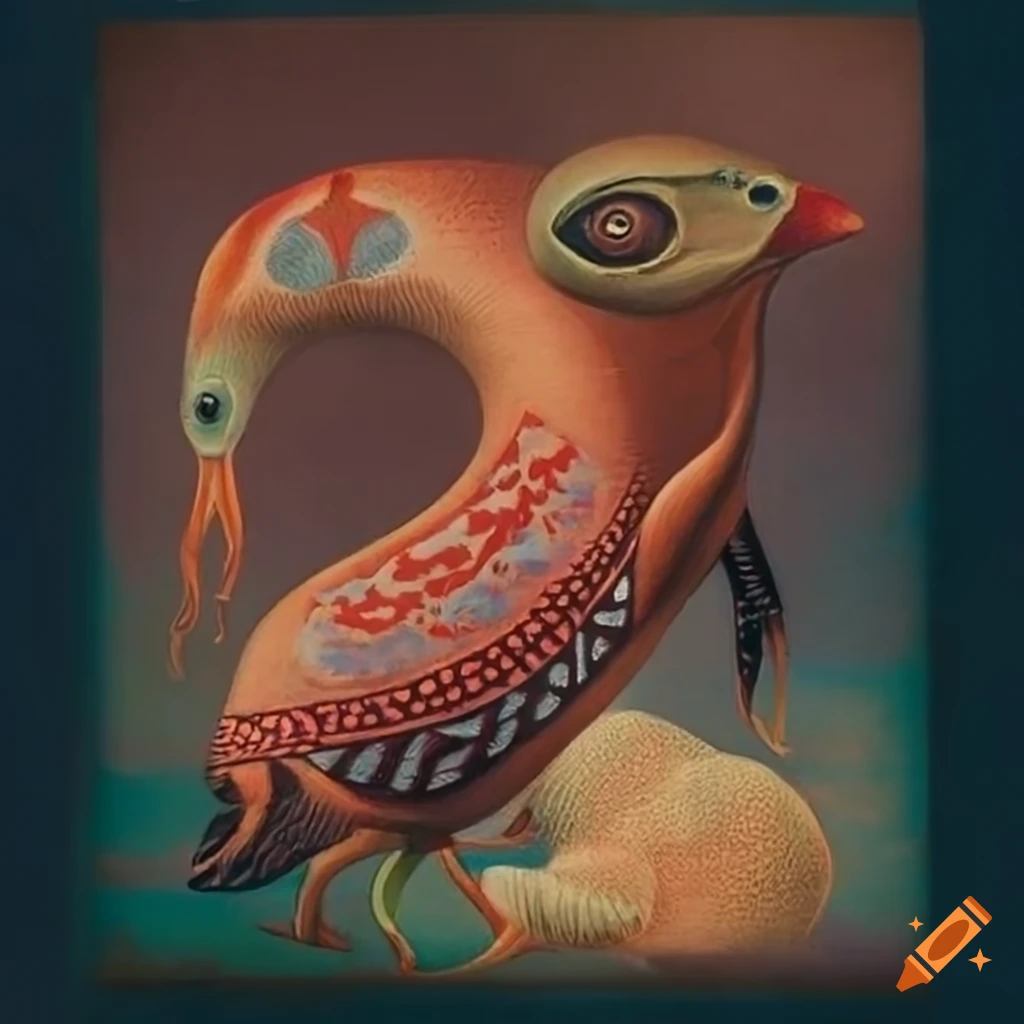Native salish animal motifs with artistic styles from remedios varo ...