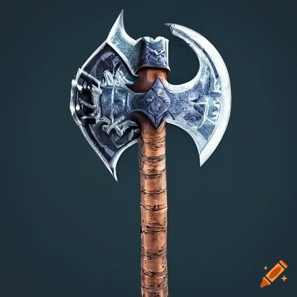 Elite magic axe on Craiyon