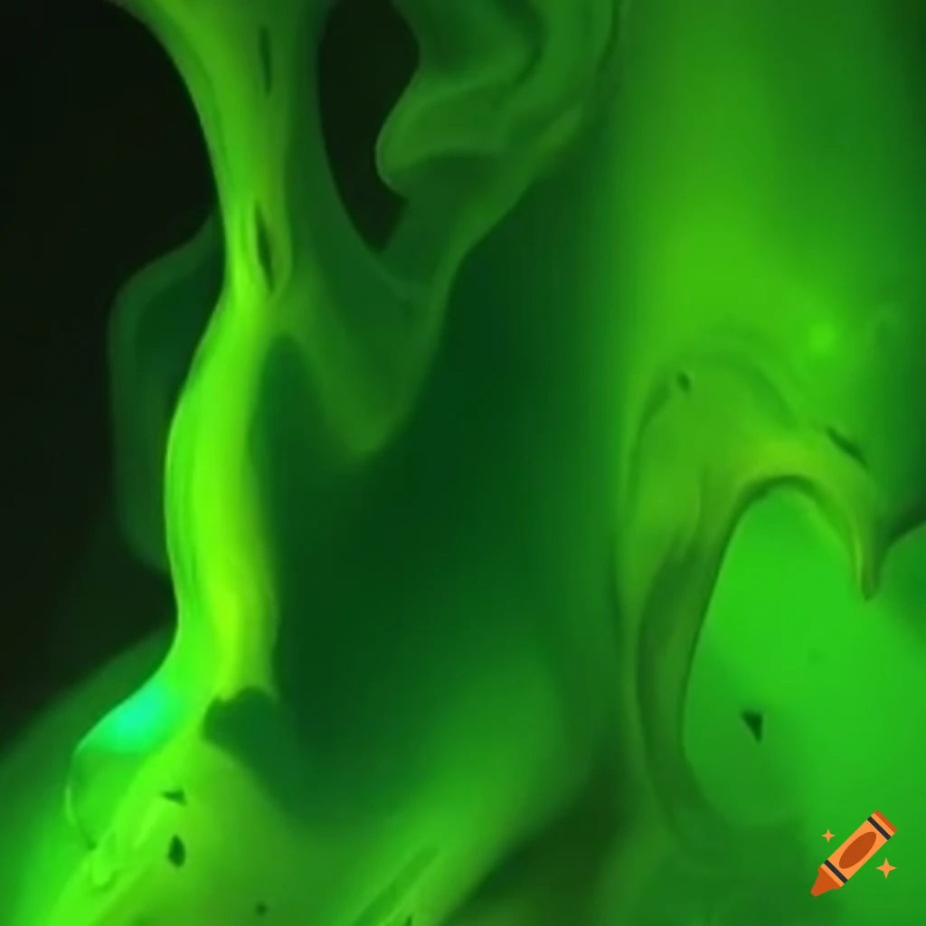 Green ooze on Craiyon