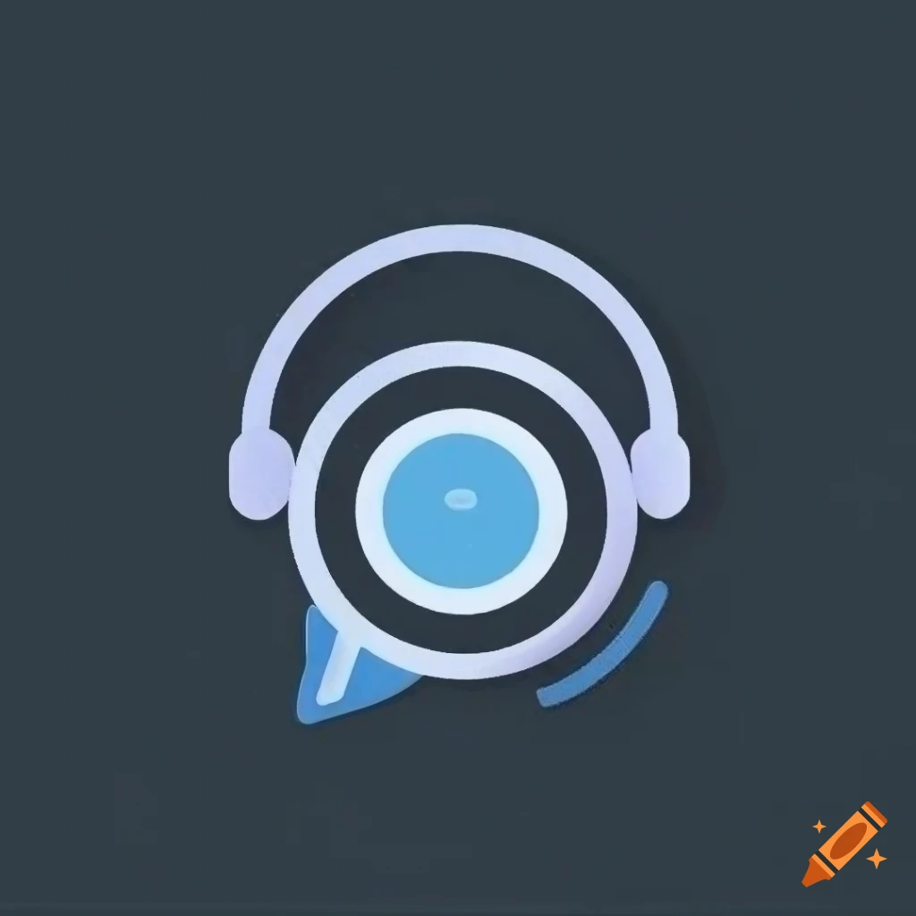 Icon for a headset button reprogramming program, modern and ...