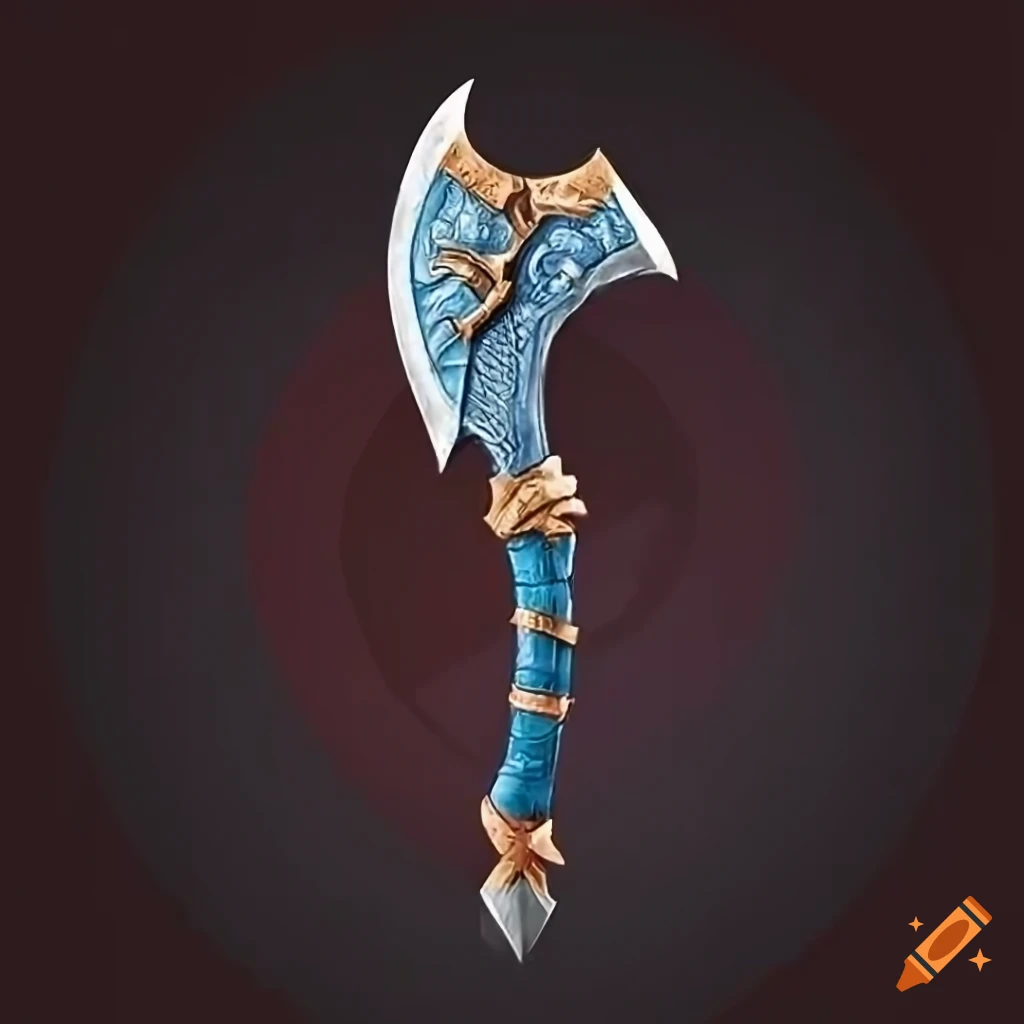 Mythic axe sword on Craiyon