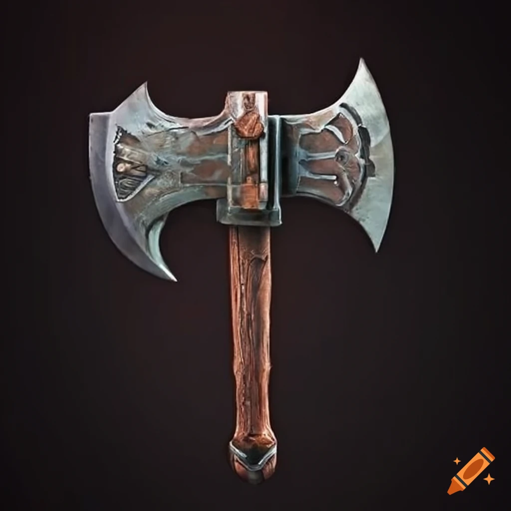 Mechanical steam axe on Craiyon