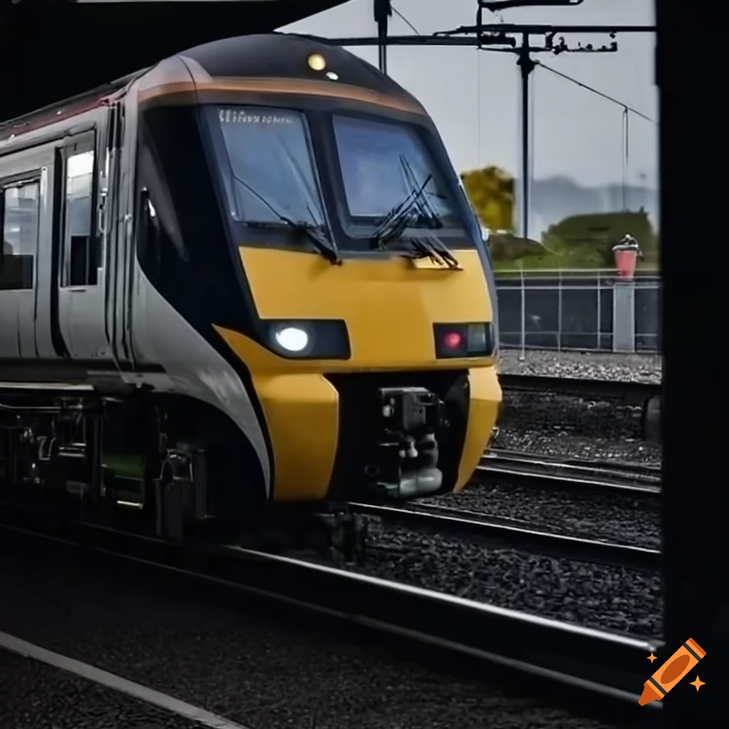 Trains images created on Craiyon