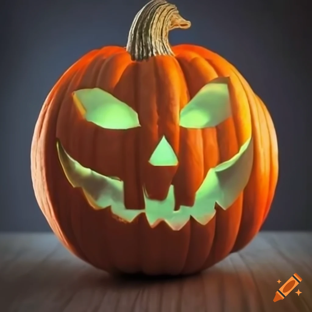 Halloween pumpkin on Craiyon