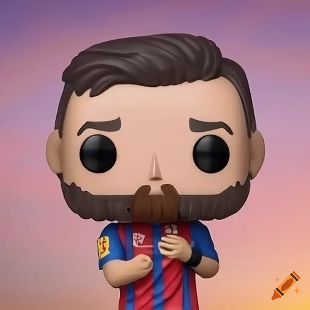 Funko pop collectible figure of lionel messi on Craiyon