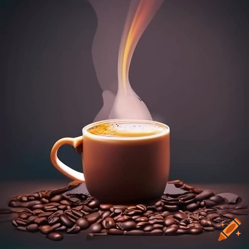 Vibrant coffee made from premium selez beans with rich chocolate and ...