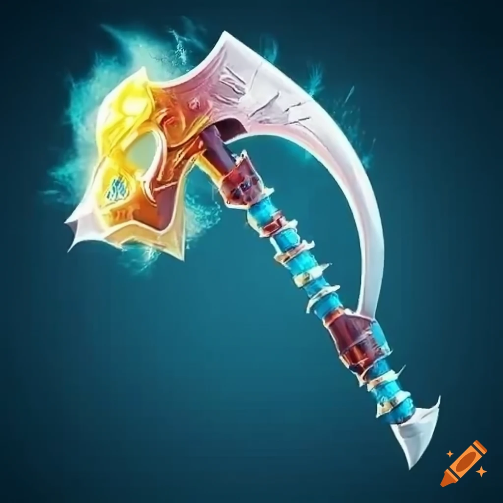 Mythic axe sword on Craiyon