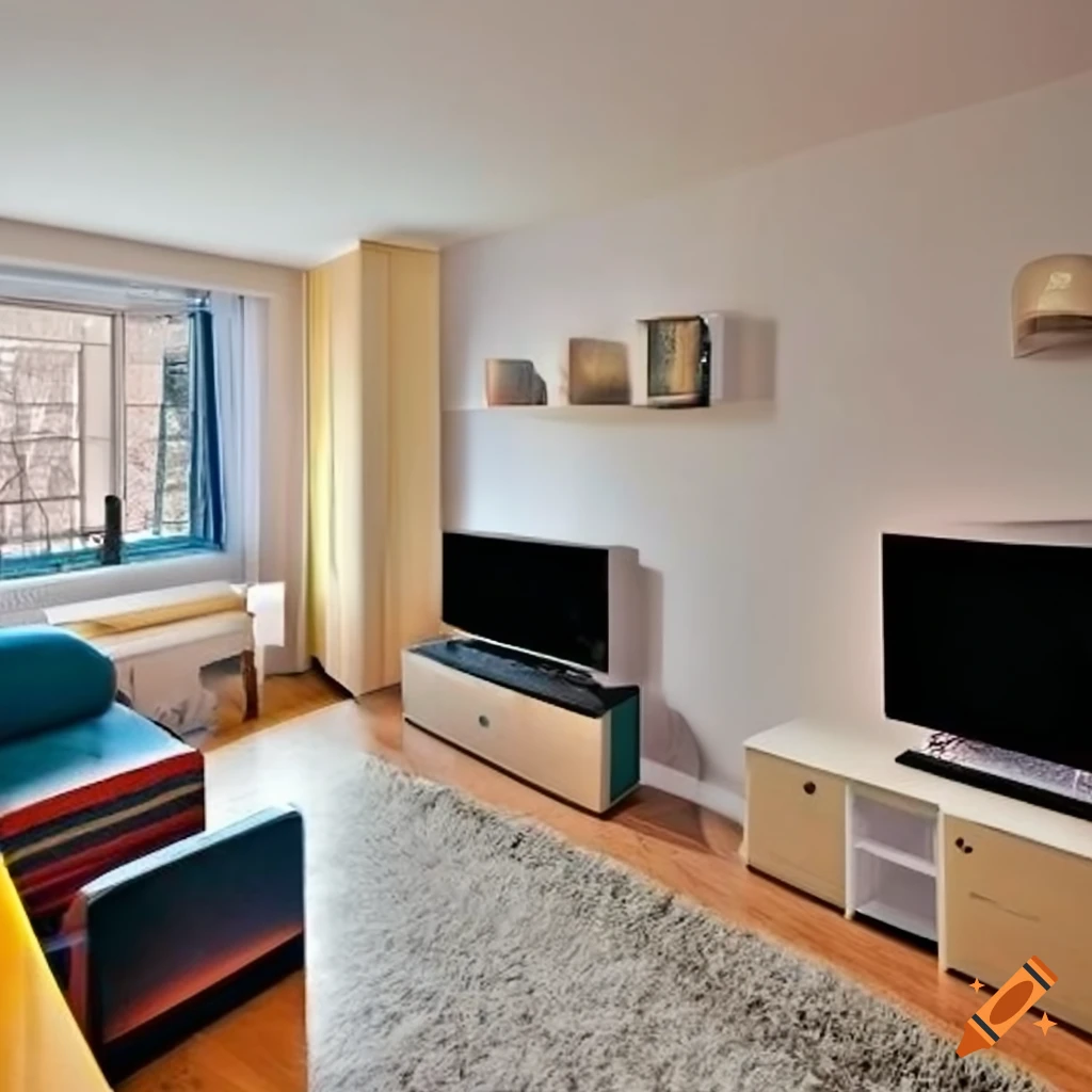 Great idea for an advertisement scene setup in a well-lit room on Craiyon